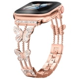 Dwitch Butterfly Band Compatible with Apple Watch Bands 49mm 45mm 44mm ...