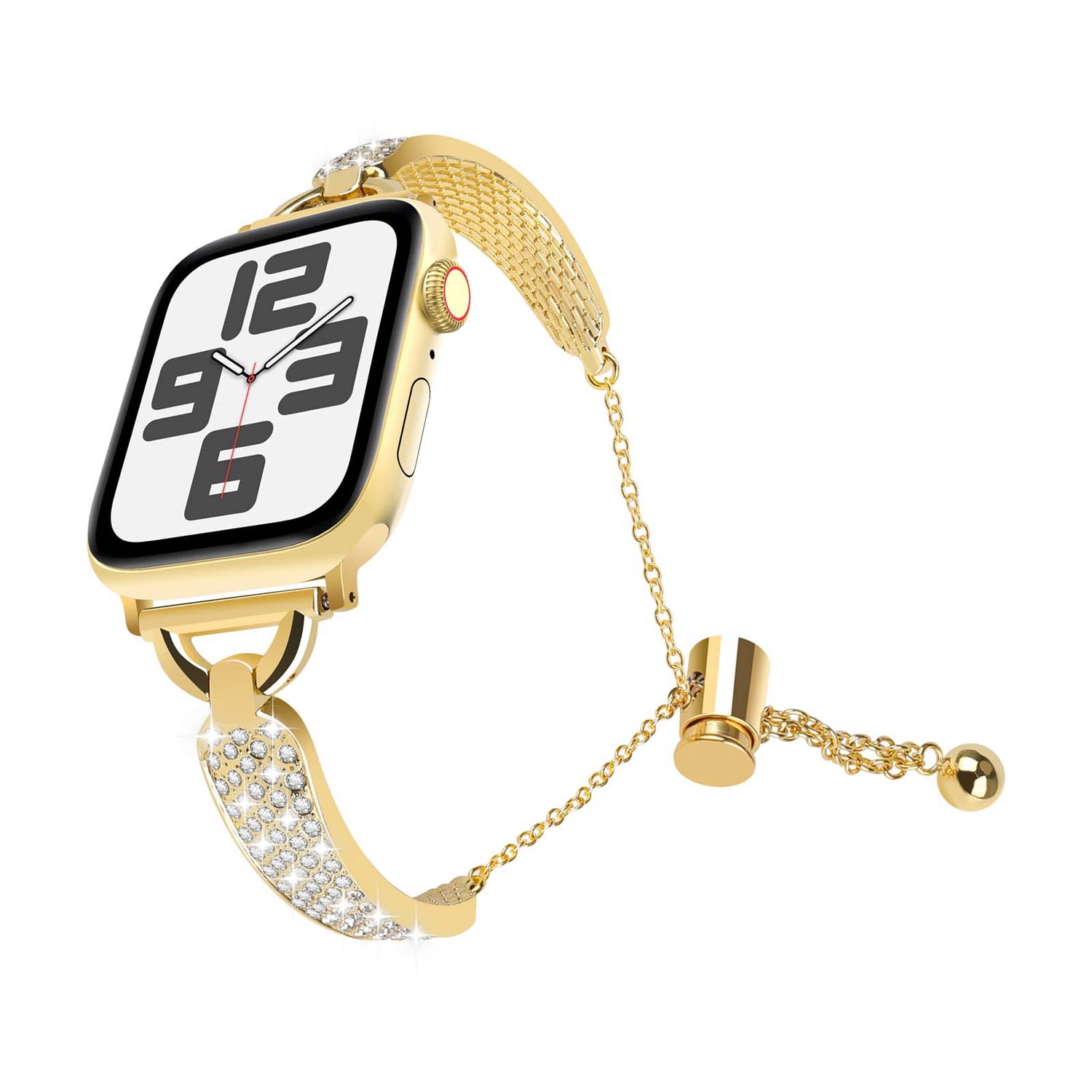 Dwitch Stylish Elegant Rhinestone Bracelet Watch Band for Apple Watch ...