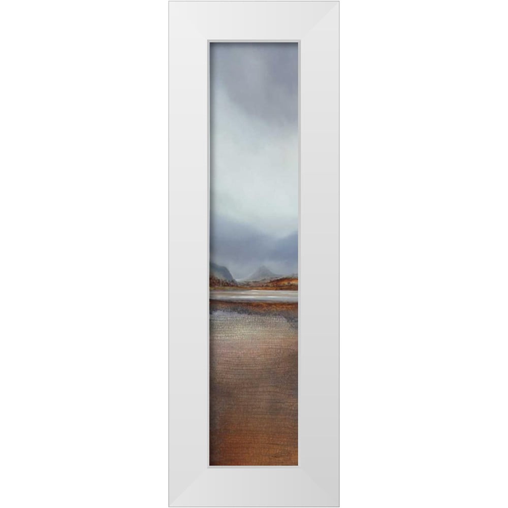 Dworok, Peter 8x24 White Modern Wood Framed Museum Art Print Titled ...