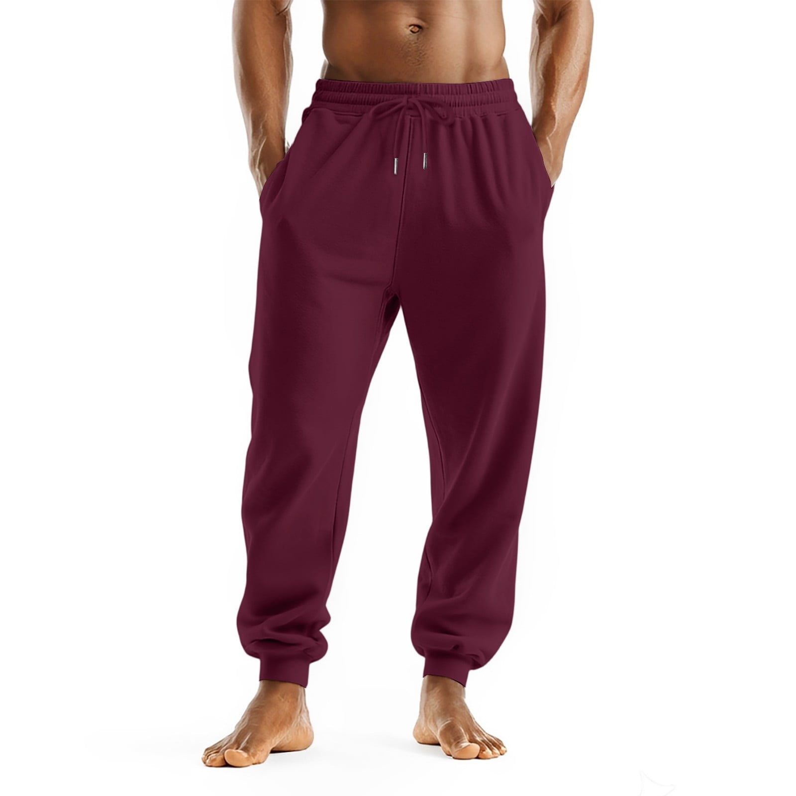 Dwralegc Joggers for Men Big and Tall Lightweight Sweat Pants Summer ...