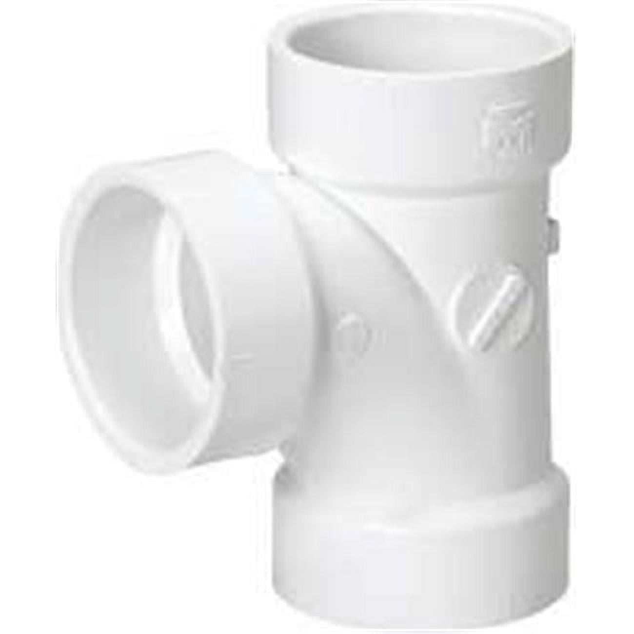 Dwv Pvc Sanitary Tee 4 In. - Walmart.com