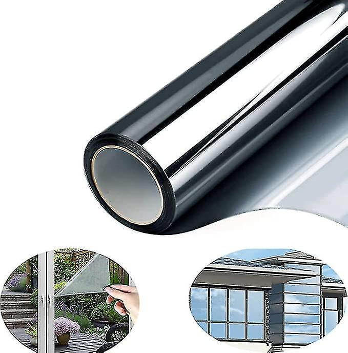 Dww-privacy Window Film One Way Mirror Film Anti Uv Sunscreen Film Self ...