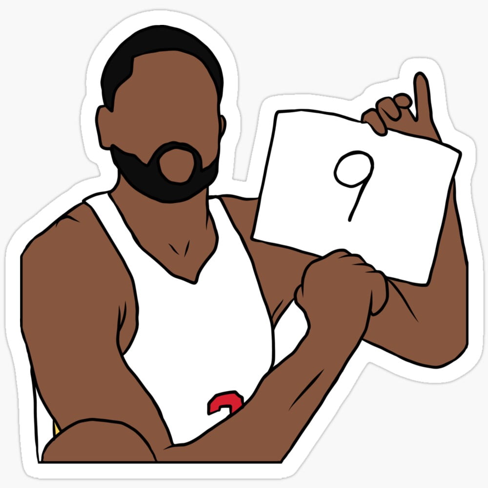 Dwyane Wade Gives It A 9 Sticker Phone Decal Water Bottle Stickers Car ...
