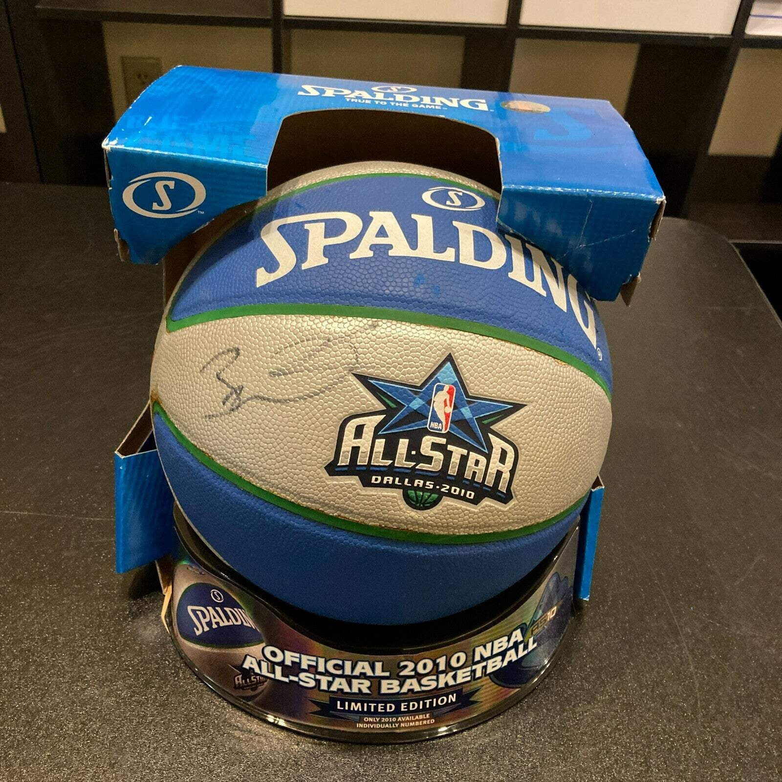 Dwyane Wade Official 2010 NBA All Star Game Basketball JSA Sticker ...