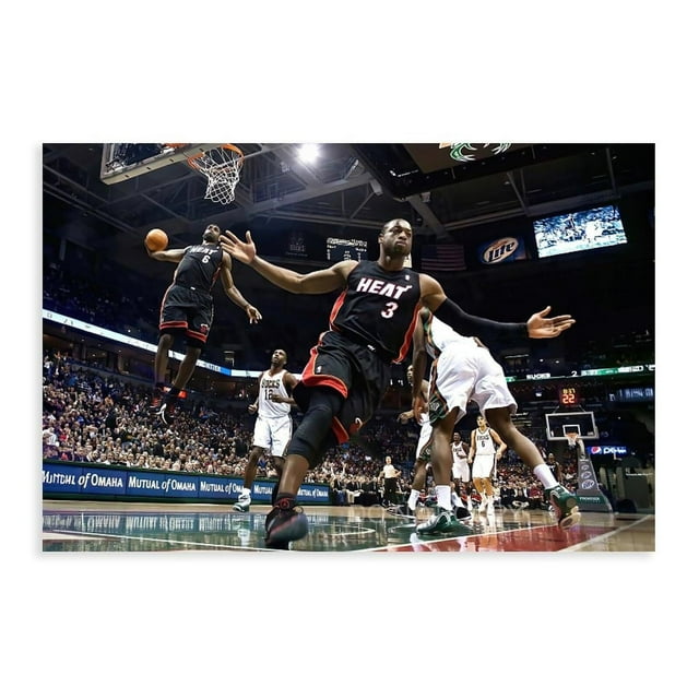 Dwyane Wade Posters For Walls Canvas Paper Poster Signed Art Prints ...