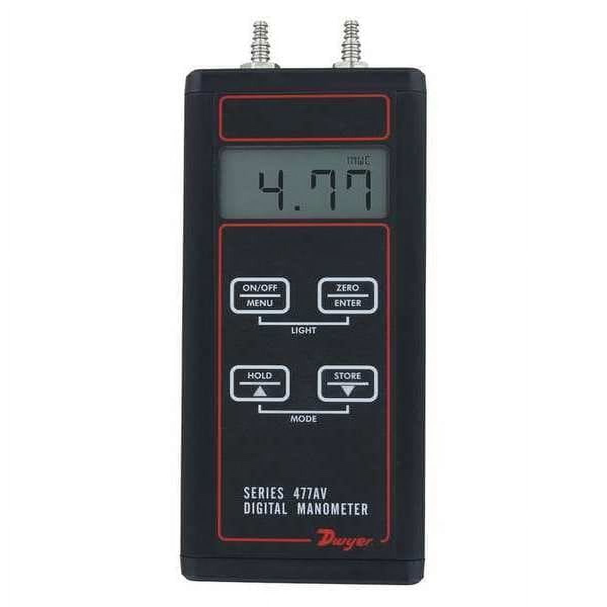 Dwyer Digital Manometer, 0 in wc to 20 in wc 477AV-1 - Walmart.com