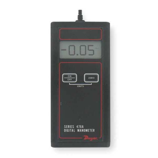 Dwyer Digital Manometer, -20 in wc to 20 in wc 476A-0 - Walmart.com