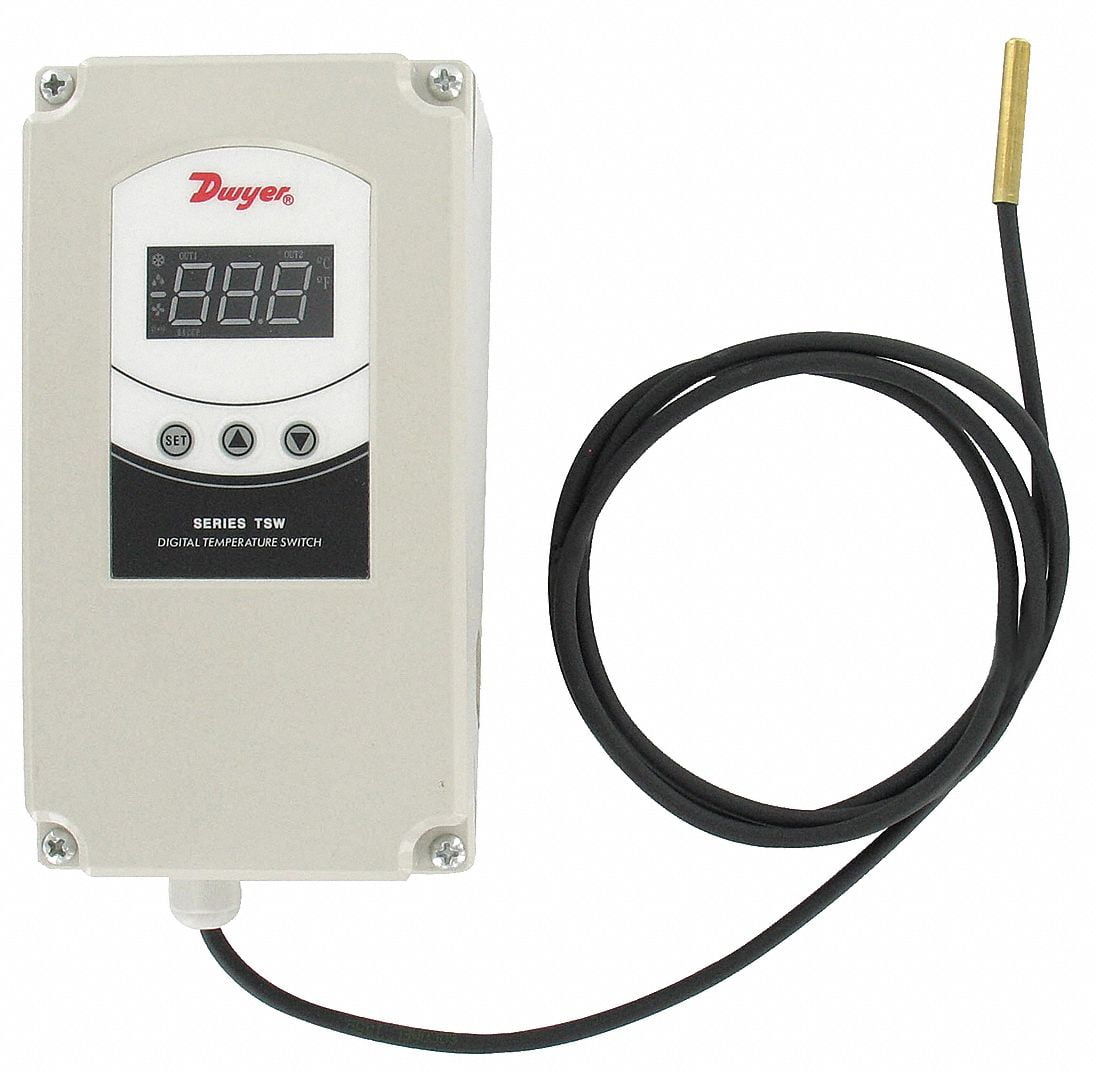 Dwyer Instruments Temperature Controller,Digital,SR TSW-150 - Walmart.com