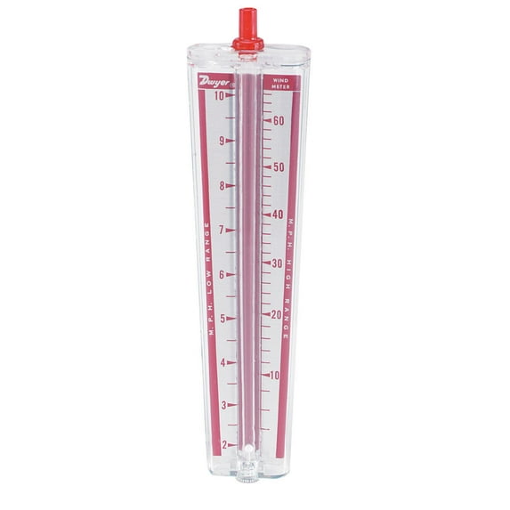 Dwyer® Portable Wind Meter, Wind Meter-MPH, MPH Scale CA2 - Walmart.com