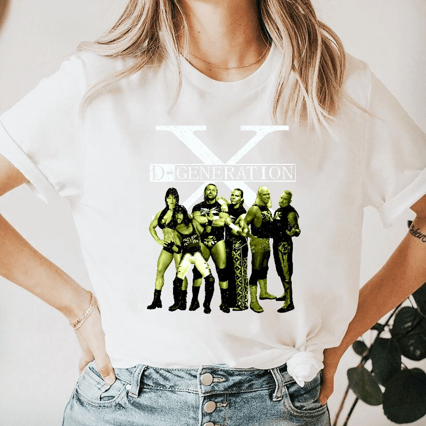 Dx D-Generation X WWE Attitude Era Wrestling Fan Graphic Tee Unisex T ...