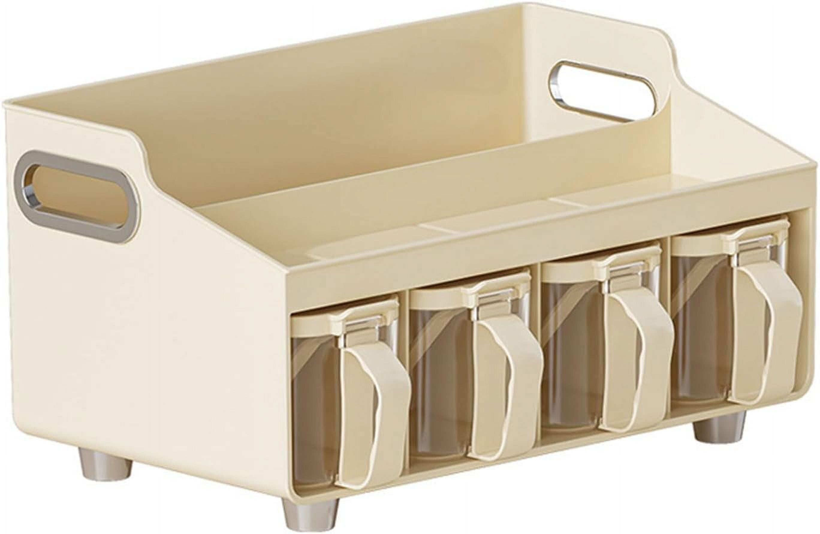 Dxcaicc Kitchen Spice Organizer,Drawer Spice with Spoon and Lid,Large ...