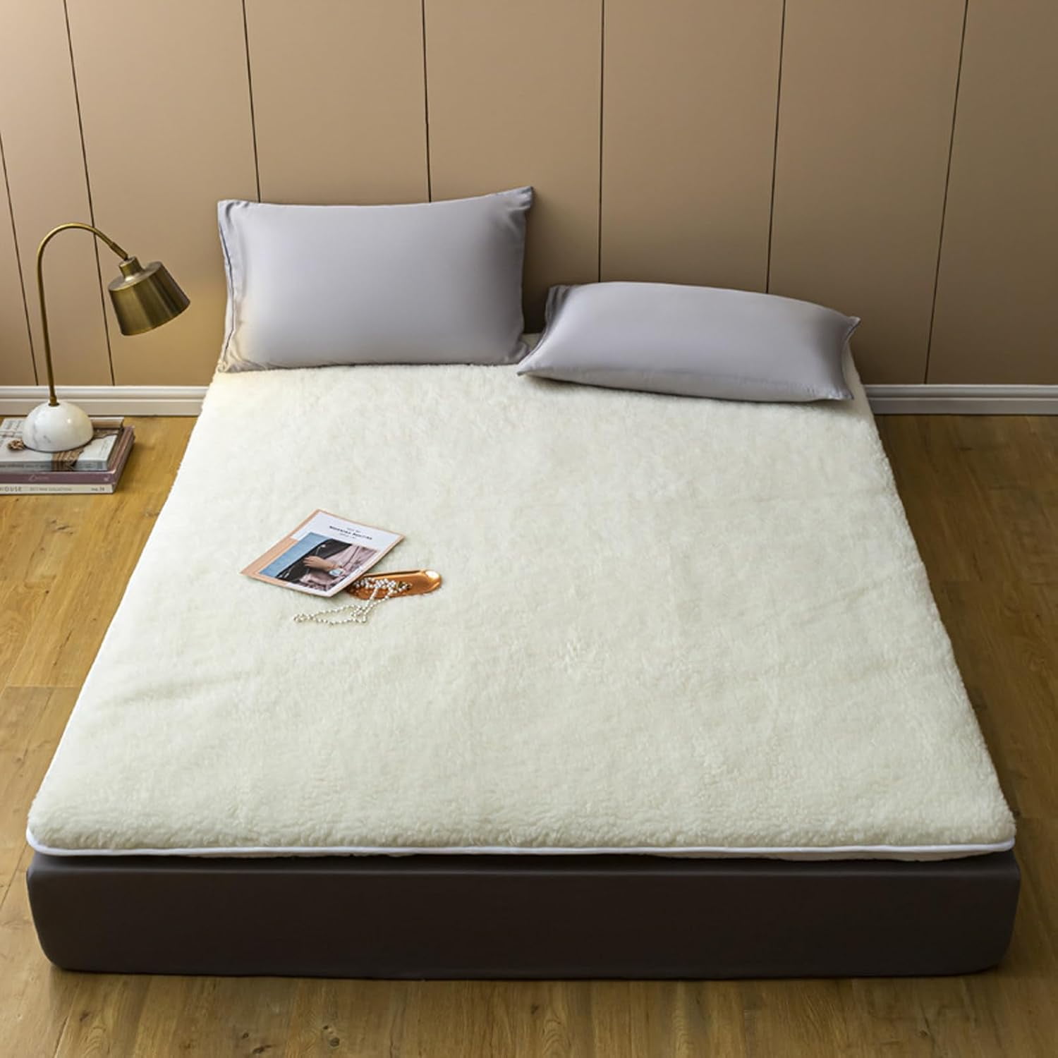 Dxcaicc Pure Wool Mattress, Keep Warm Folding Wool Mattress, Breathable ...