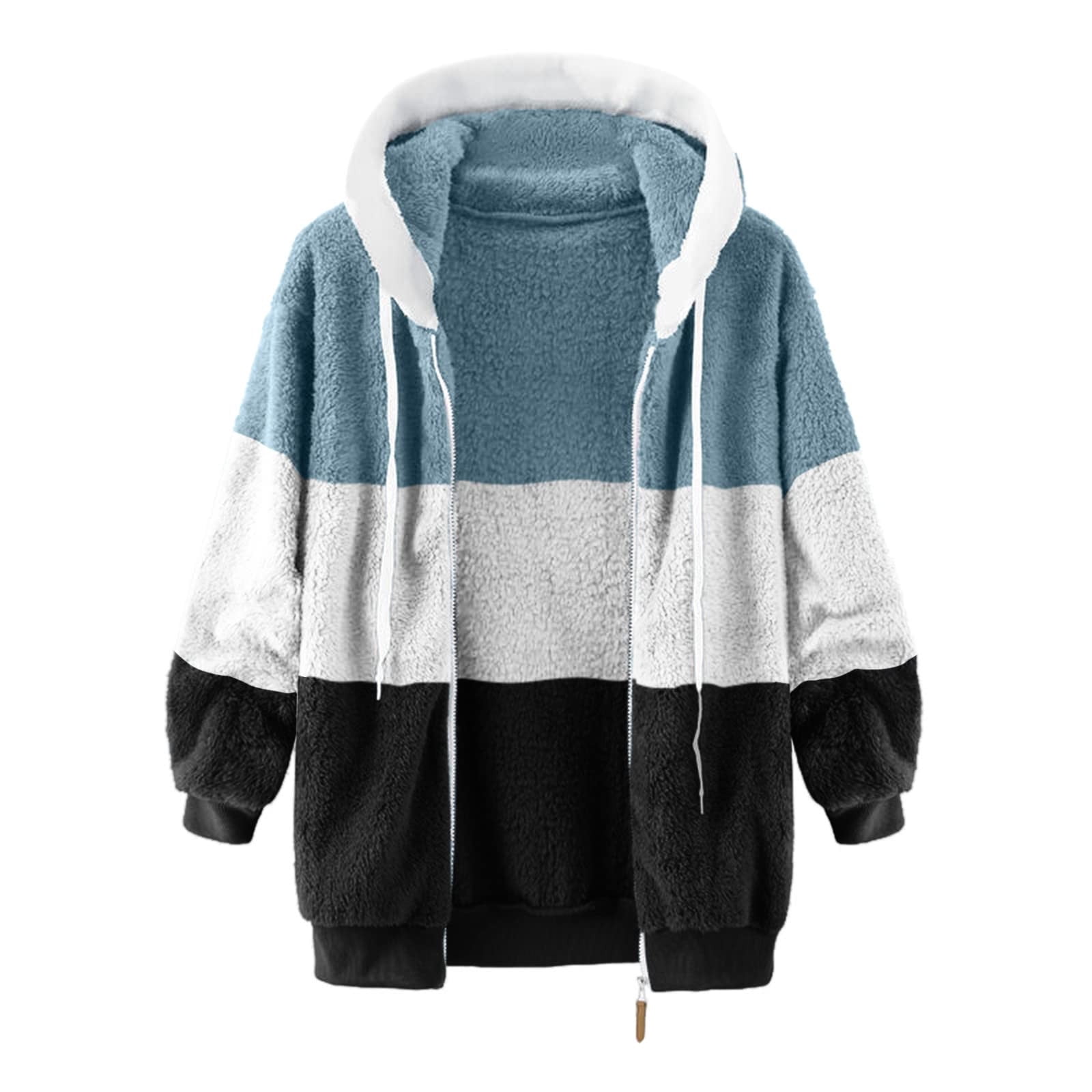 DxhmoneyHX Girls Zip up Hoodie Soft Comfy Warm Fleece Jacket Fashion ...