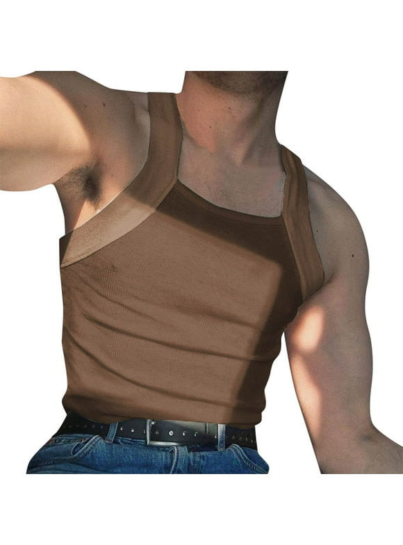 Square Cut Tank Tops
