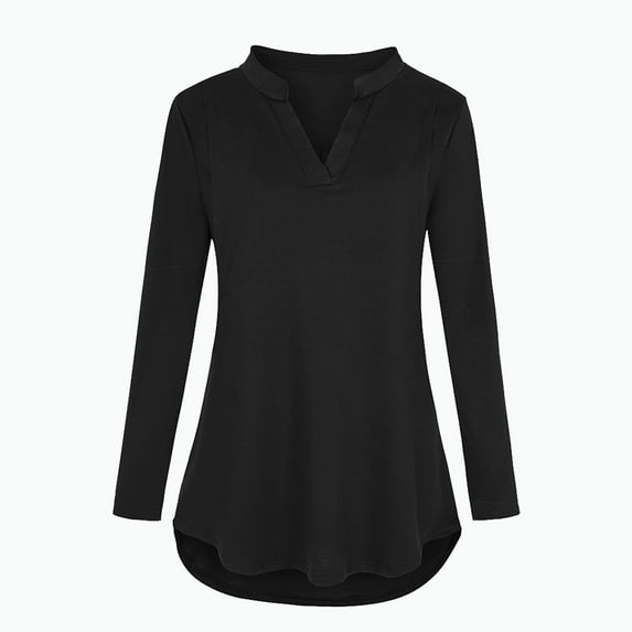DxhmoneyHX Women Nursing Shirts V Neck Long Sleeve Breastfeeding Tops ...