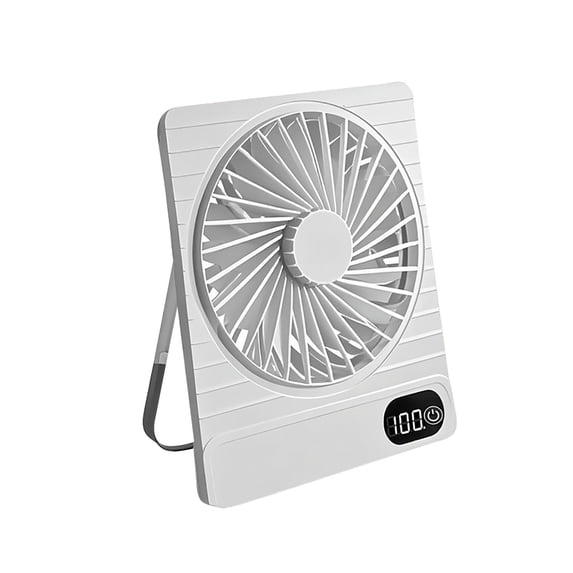 Dxssxc Desktop Rechargeable Fan, 5 Rates, Quiet below 36dB, Portable ...