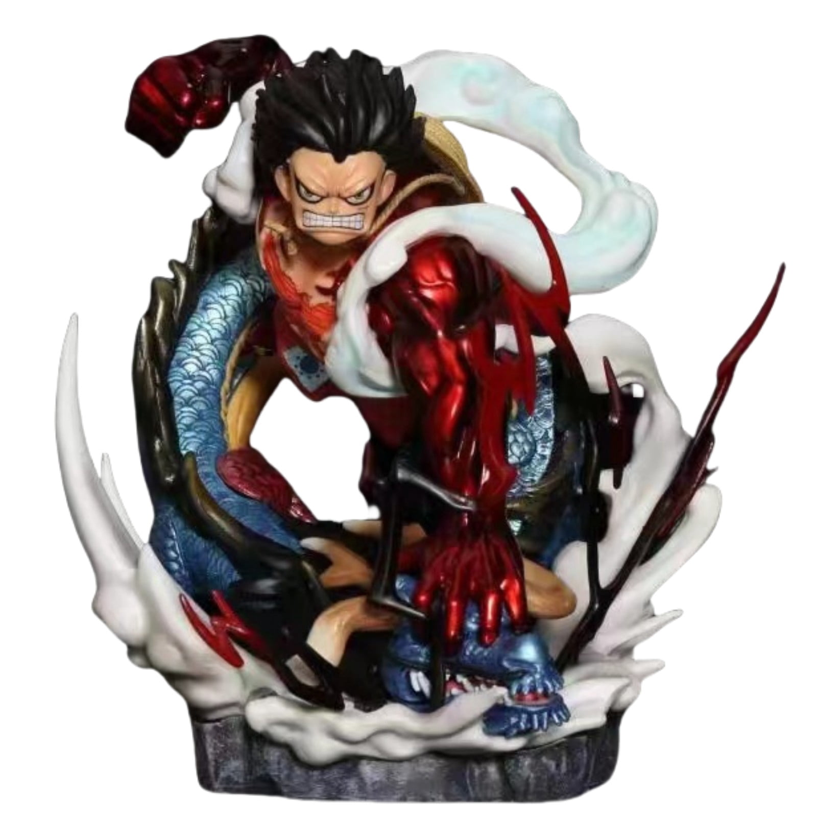 Dxuioz 14cm Kaidou Figure VS Luffy Figure PVC Collection Statue Anime ...
