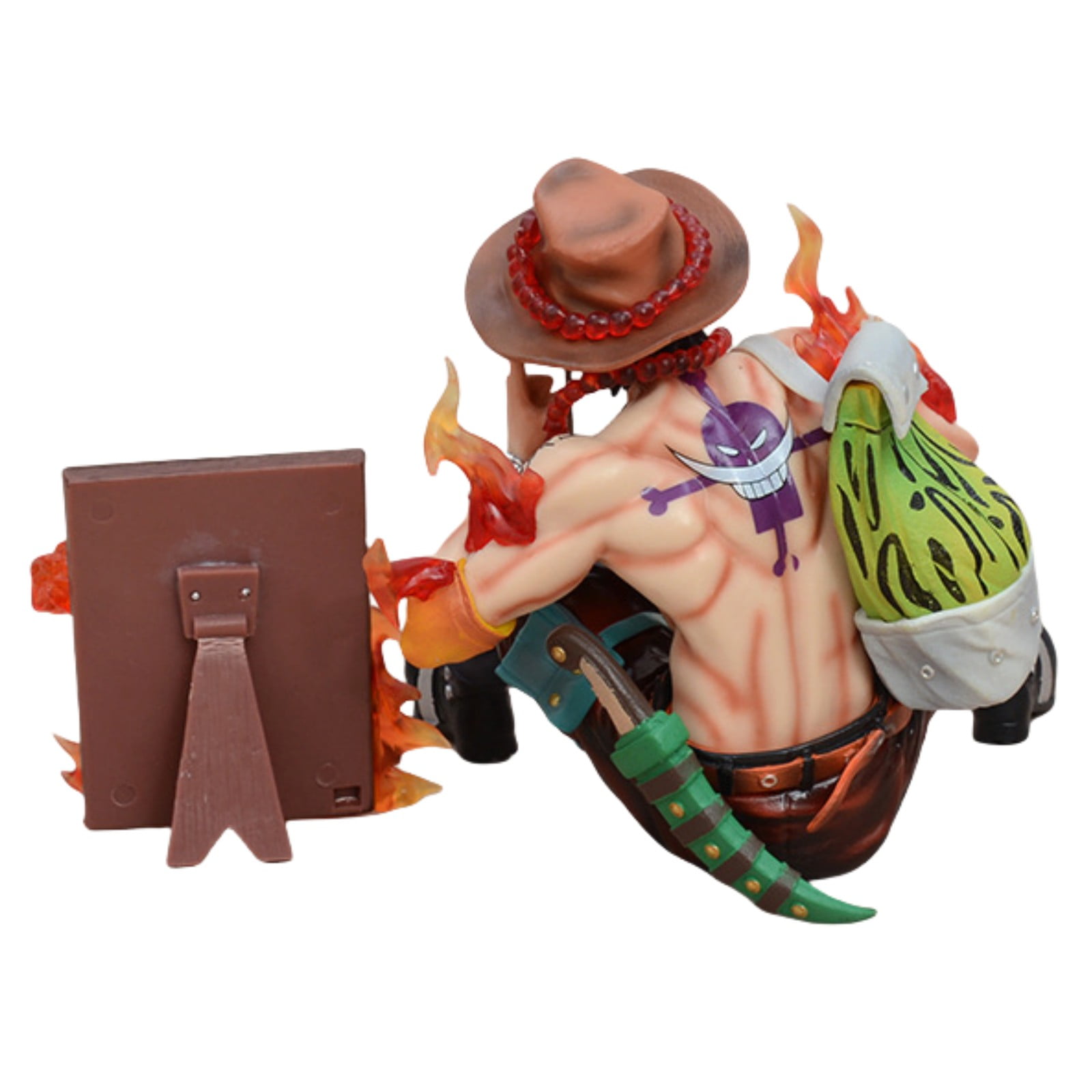 Dxuioz Action Toys Ace Figure (Red Ver.) Anime PVC Statue Character ...