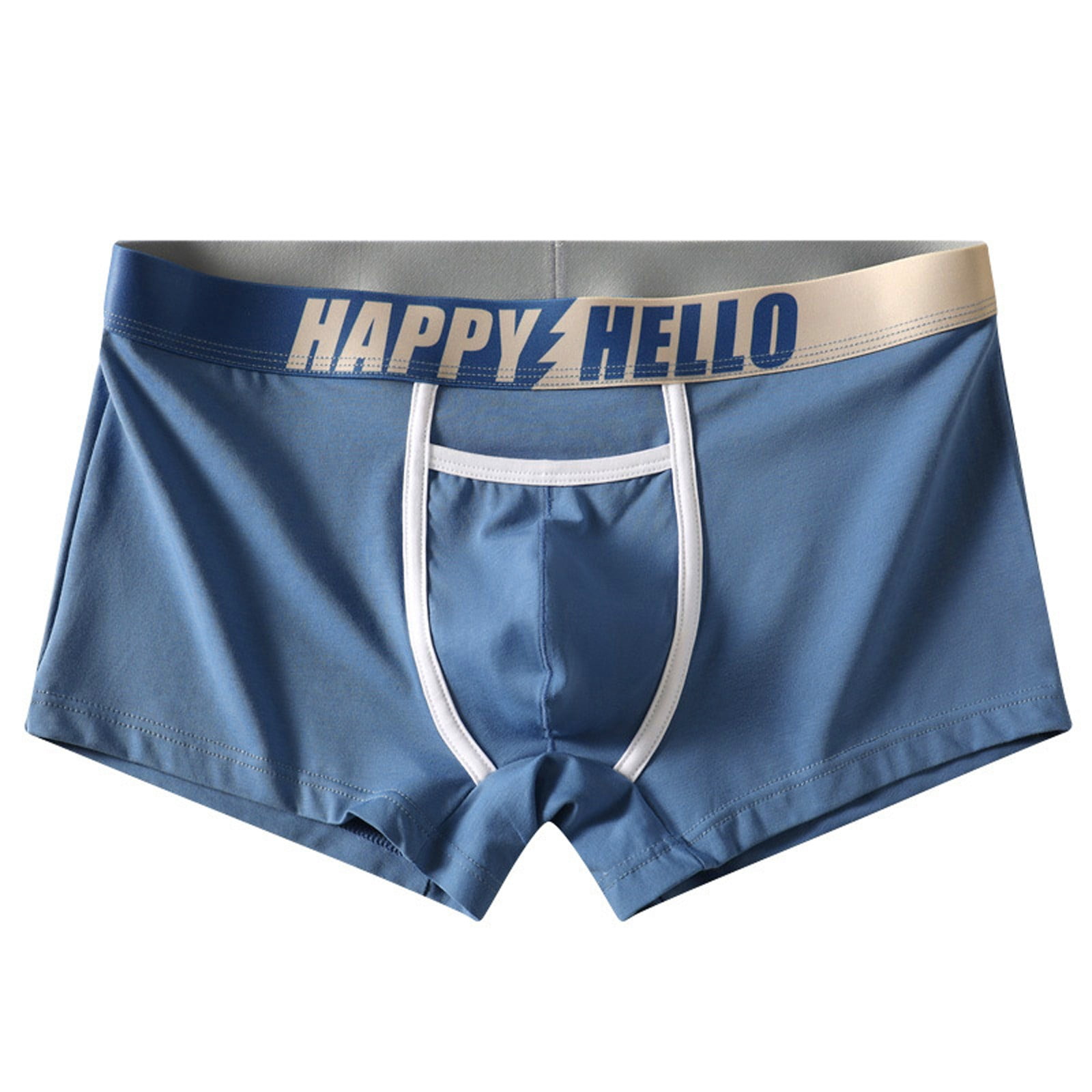 Dxzfnsa Men's Long Leg Boxer Briefs Cotton Underwear Athletic ...