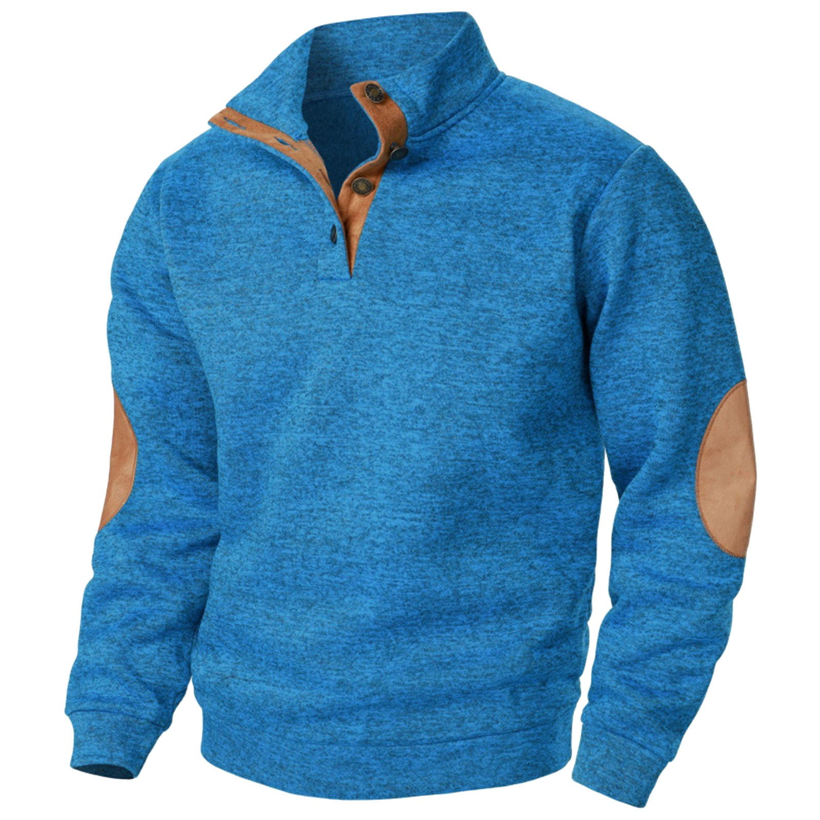 Dxzfnsa Men's Sweatshirts Casual Knit Color Blocking Sweater Coats Long ...
