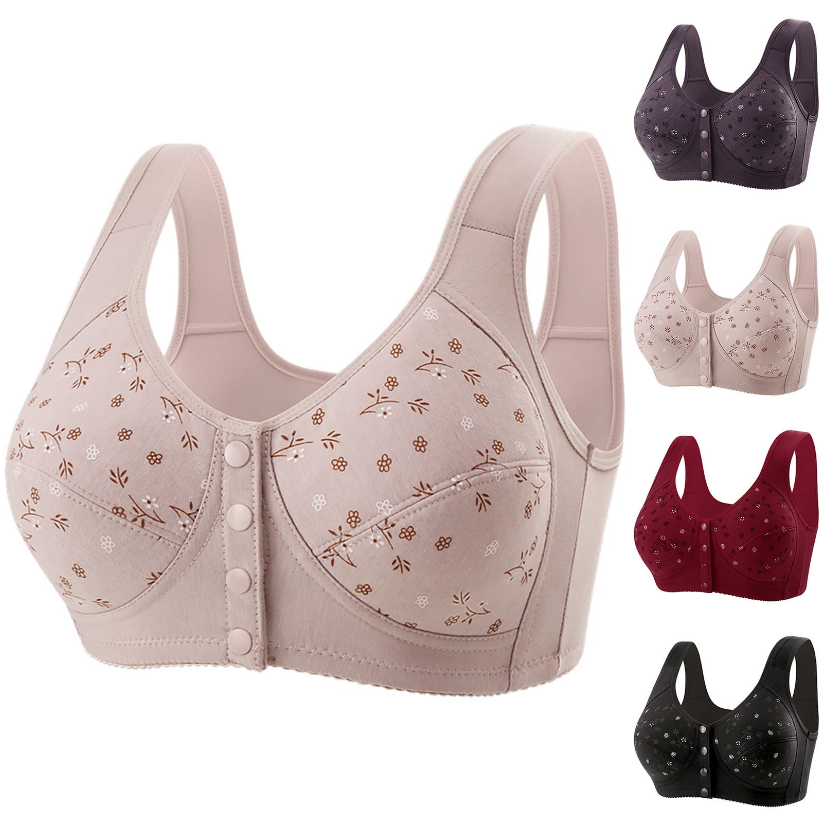 Great Description About Front Closure Racerback Bra Plus Size