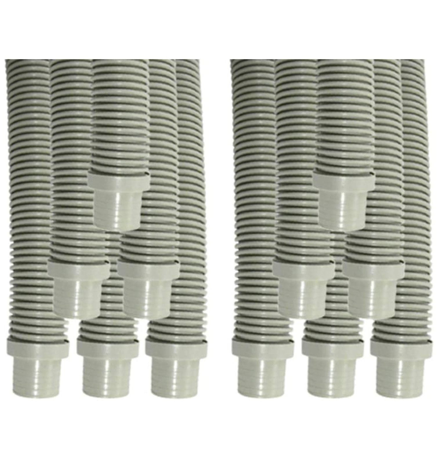 DyGTyX 12 Pack Universal Swimming Pool Cleaner Suction Hose Long Grey ...