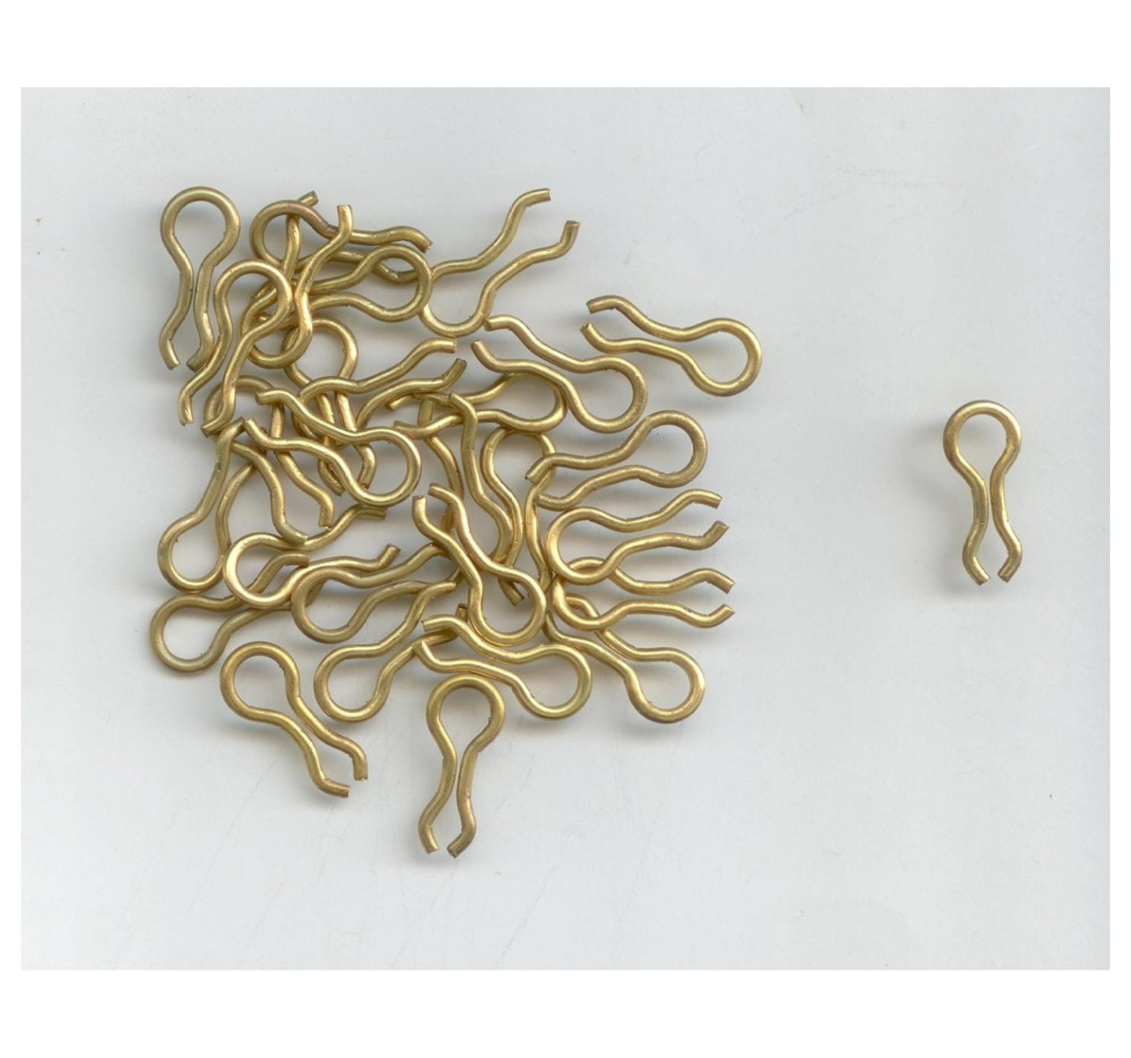 DyGTyX #2 Brass Sinker Wire Eye for DO-IT Molds, 250 Per Pack - Walmart.com