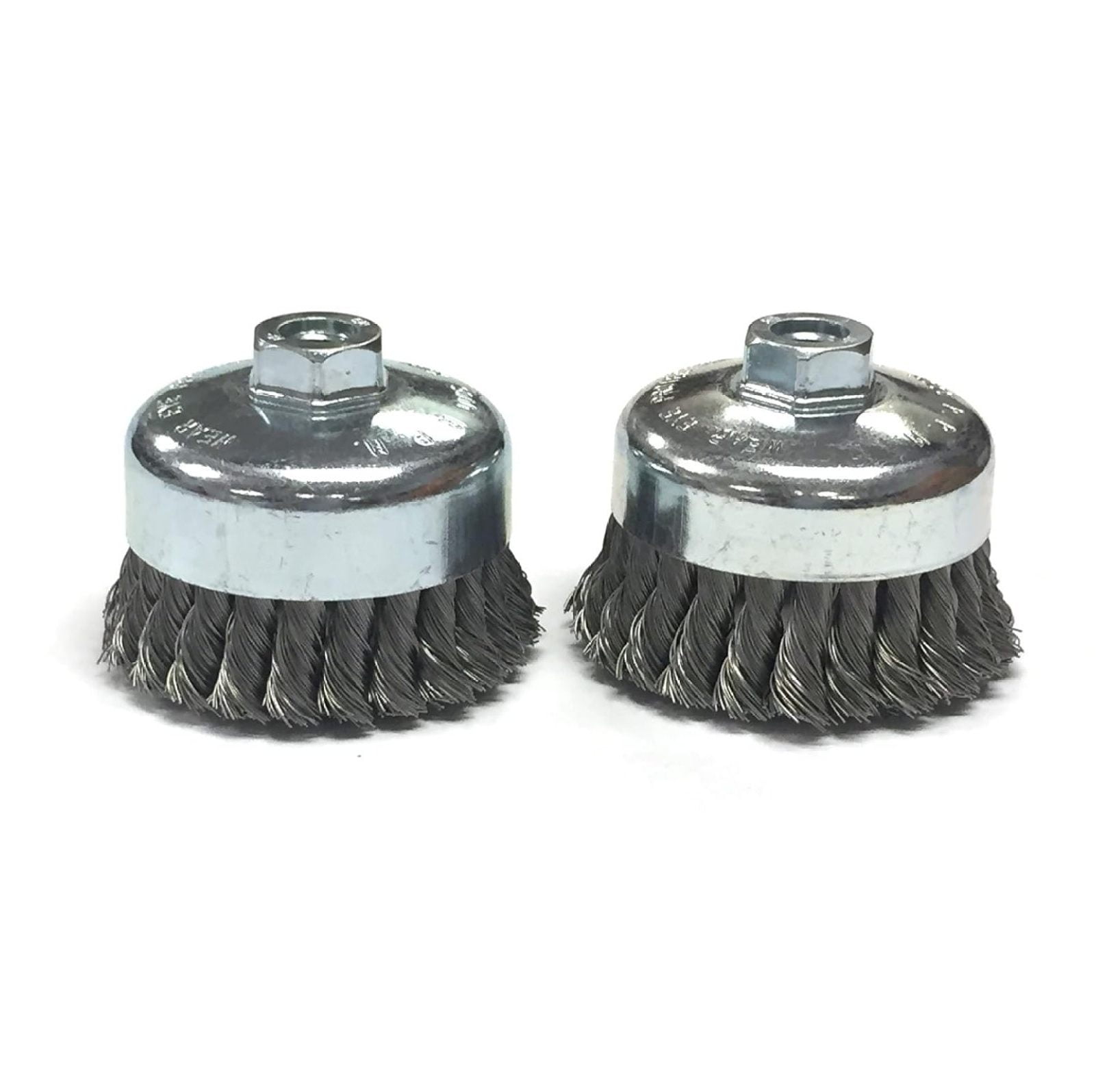 DyGTyX 4" Knot Wire Cup Brush for Narrow Holes Derusting Paint Removal ...