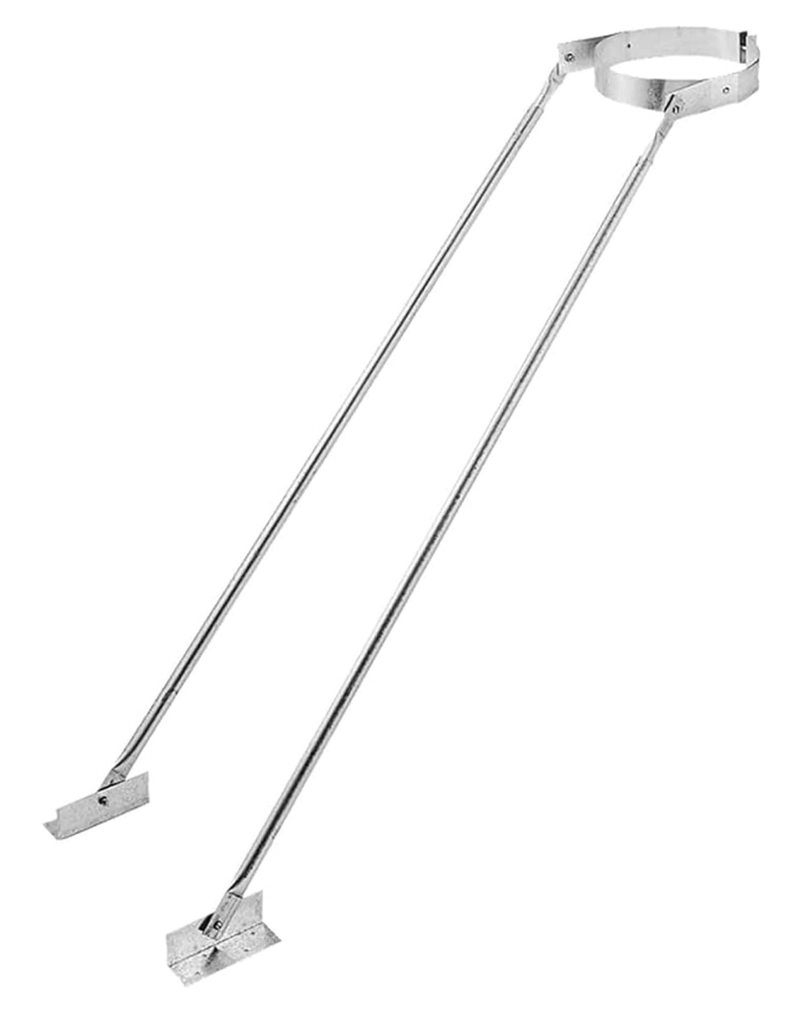 DyGTyX 6DP XRB DuraPlus 6 inches Extended Roof Bracket Supports Chimney ...