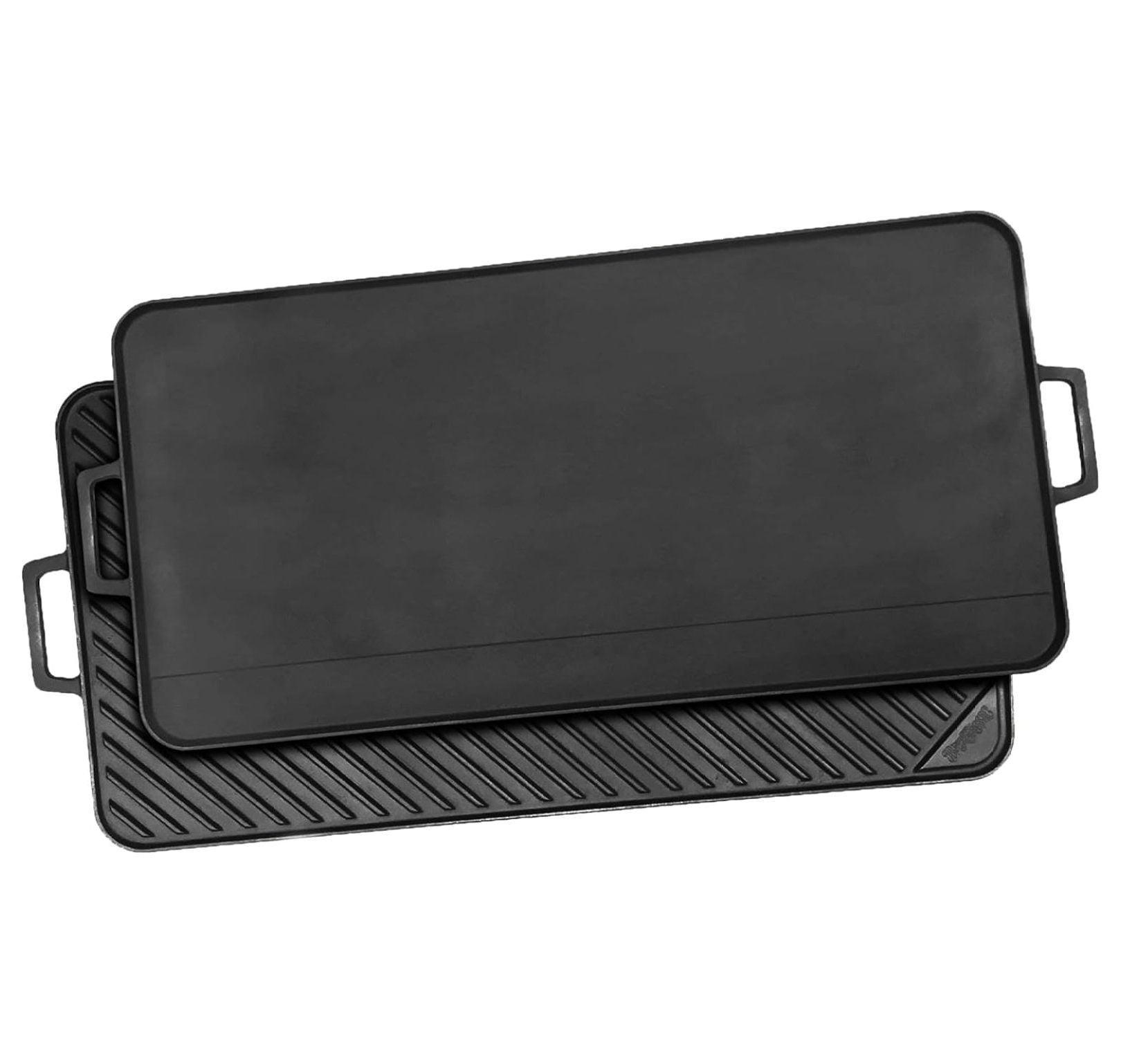 DyGTyX 7428 28-in Cast Iron Reversible Rectangular Griddle Features ...