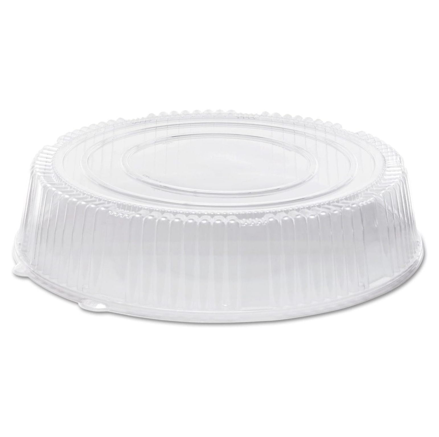 DyGTyX A18PETDMHI CaterLine Plastic Round Catering Tray Dome Lid, 18 ...