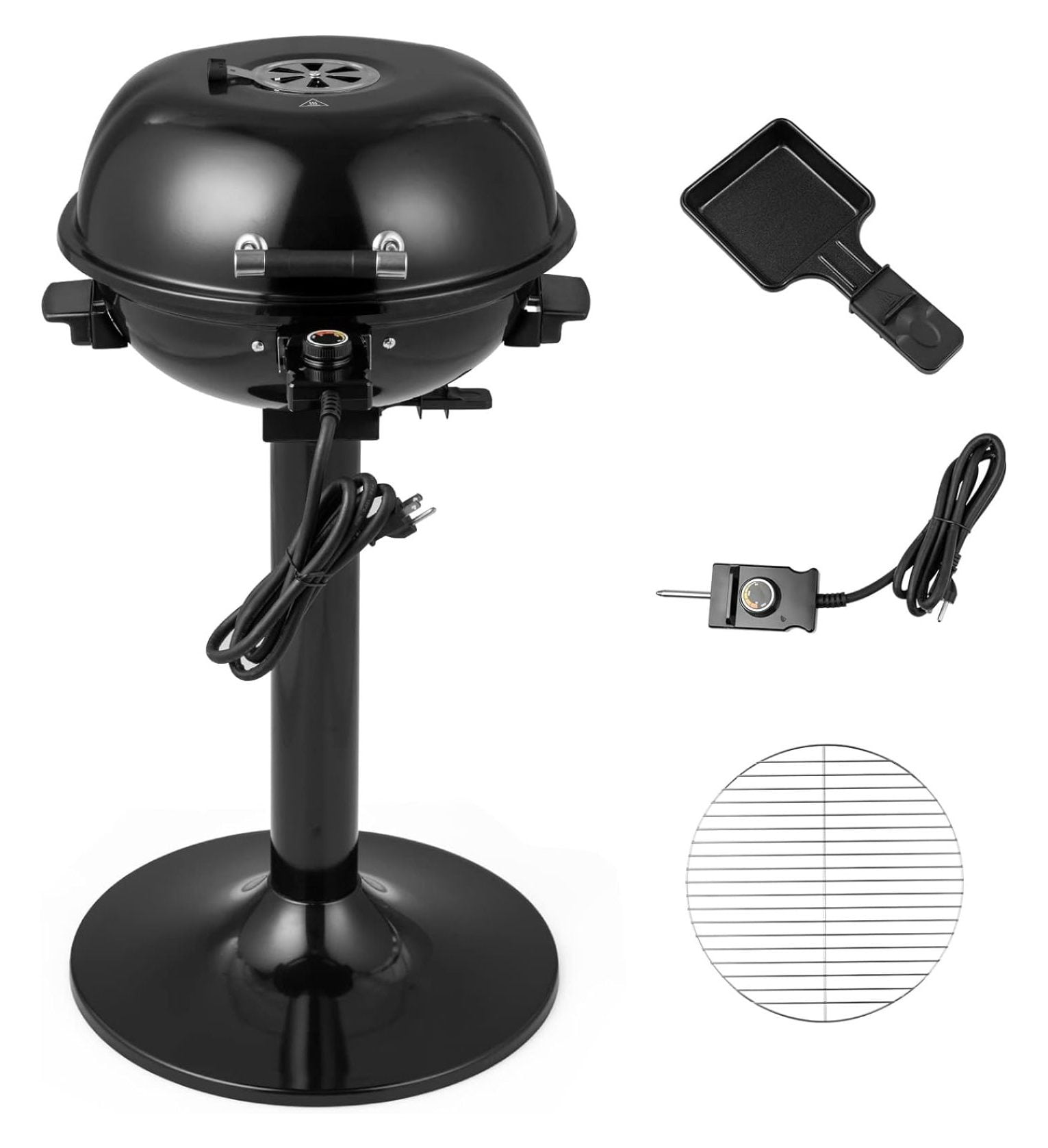 DyGTyX Electric BBQ Grill, Portable Grill with Metal Cooking Grilling ...