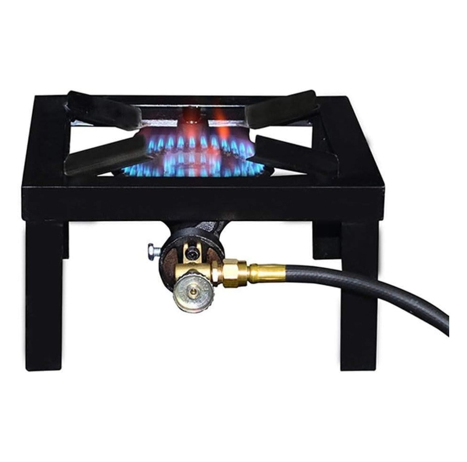 DyGTyX F235825 1 Burner Angle Iron Stove, Multi - Walmart.com