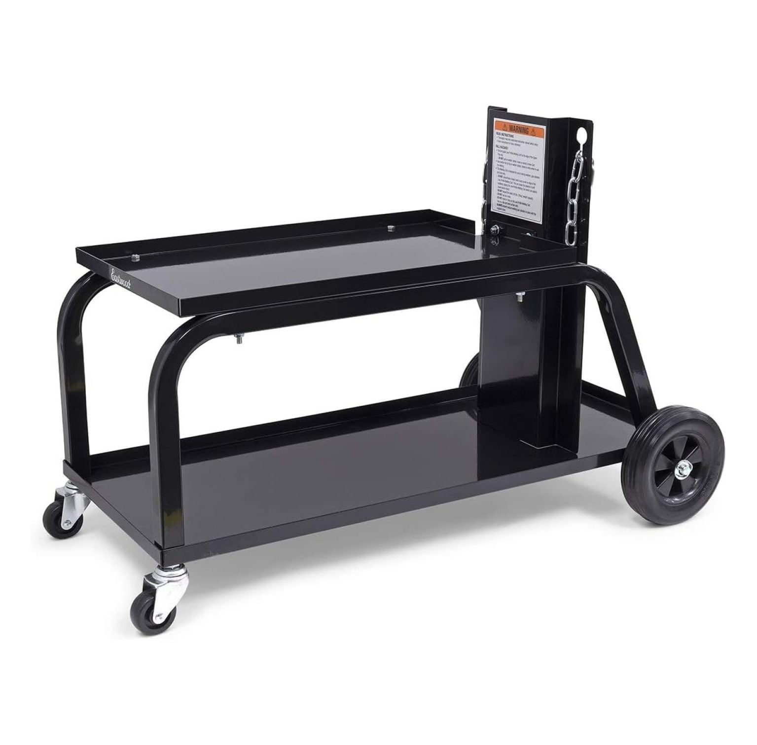 DyGTyX Heavy Duty Low Profile Welding Cart for Tight Garages Holds up ...