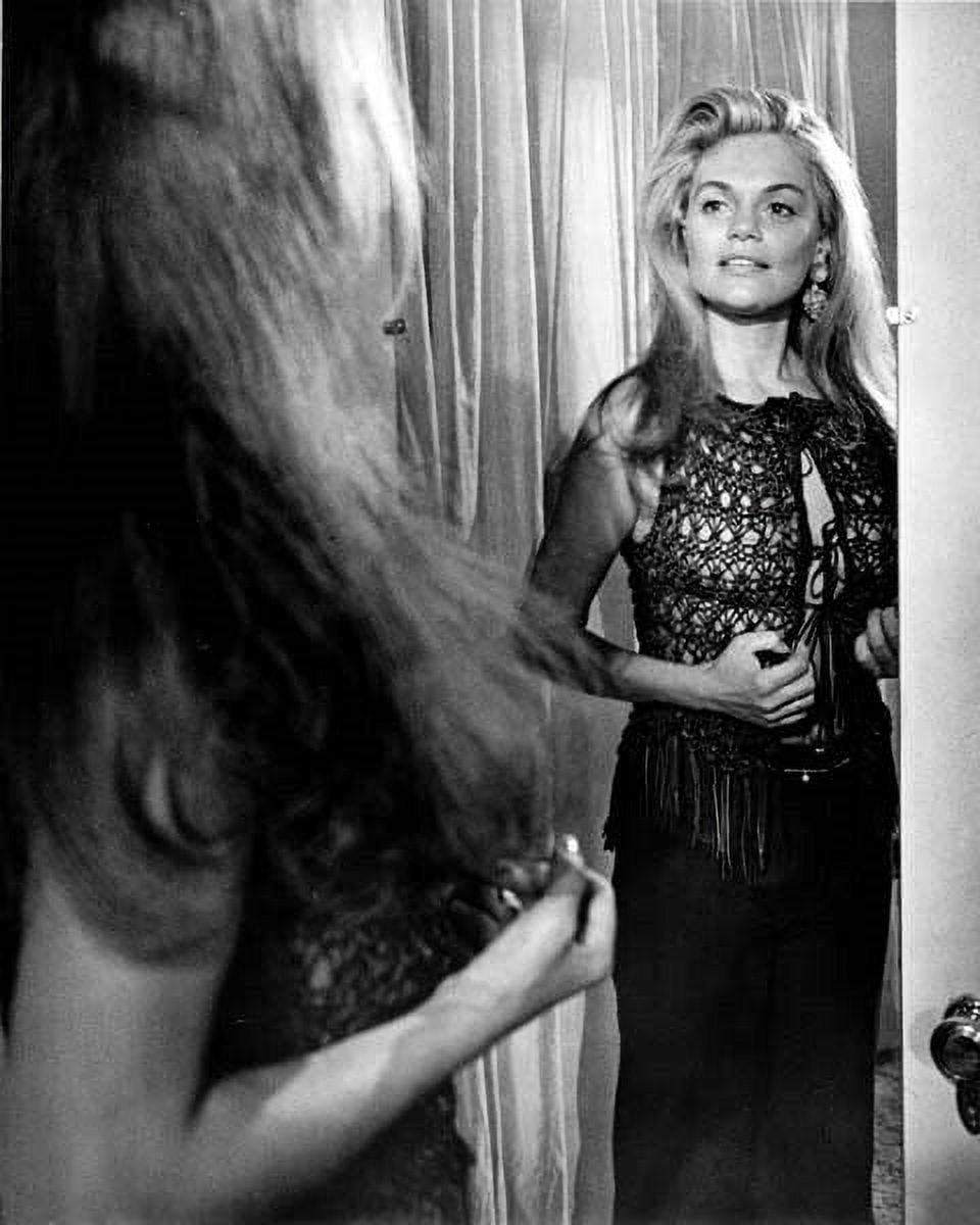 Dyan Cannon looks at herself in mirror 1971 Such Good Friends 24x30 ...