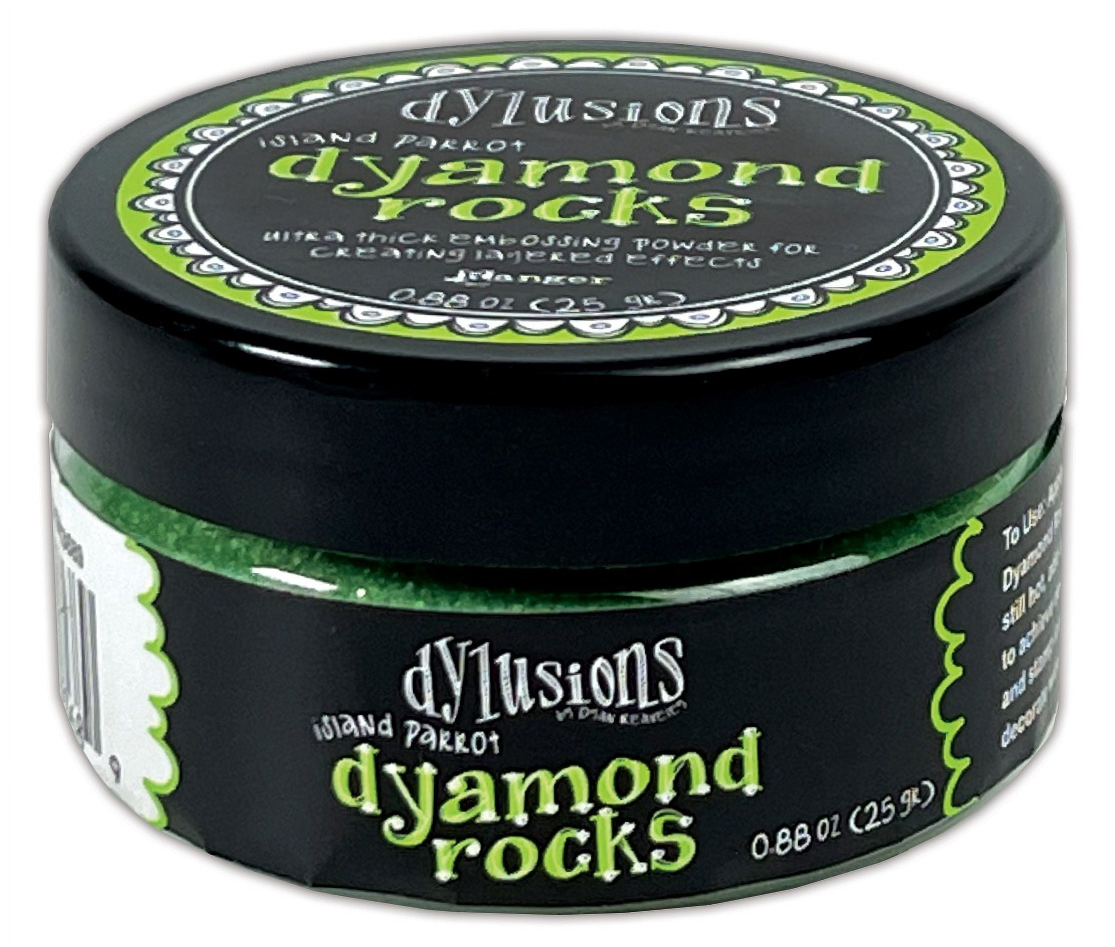Dyan Reaveley Dylusions Dyamond Rocks-Island Parrot - Walmart.com