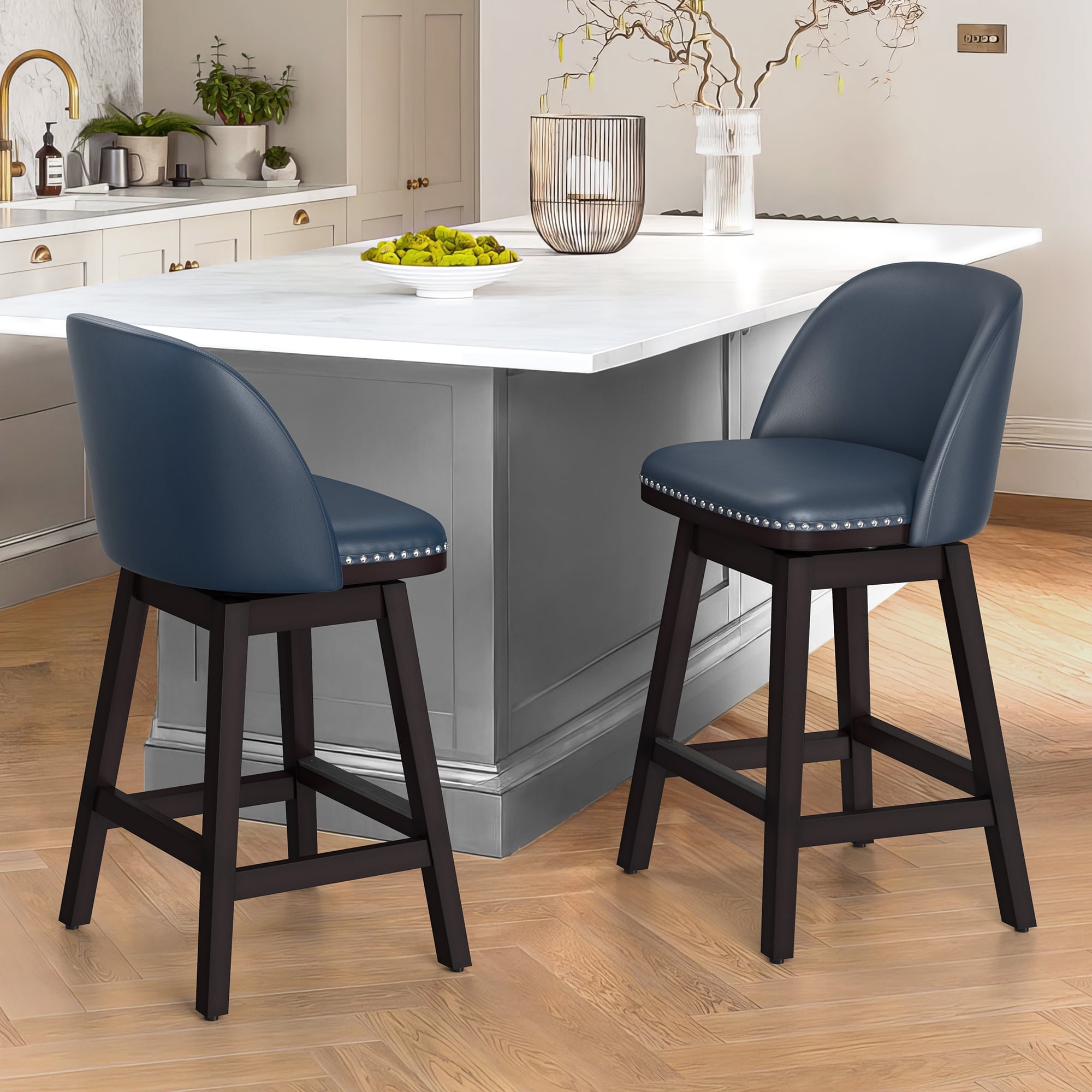 Customer reviews for Dycanpo 26'' Swivel Bar Stools Set of 2, Counter ...