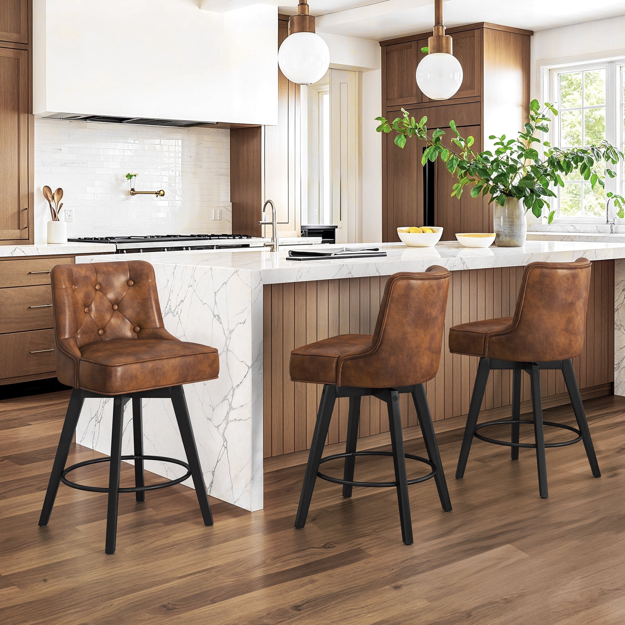 Counter Height Bar Stools Set Of 3