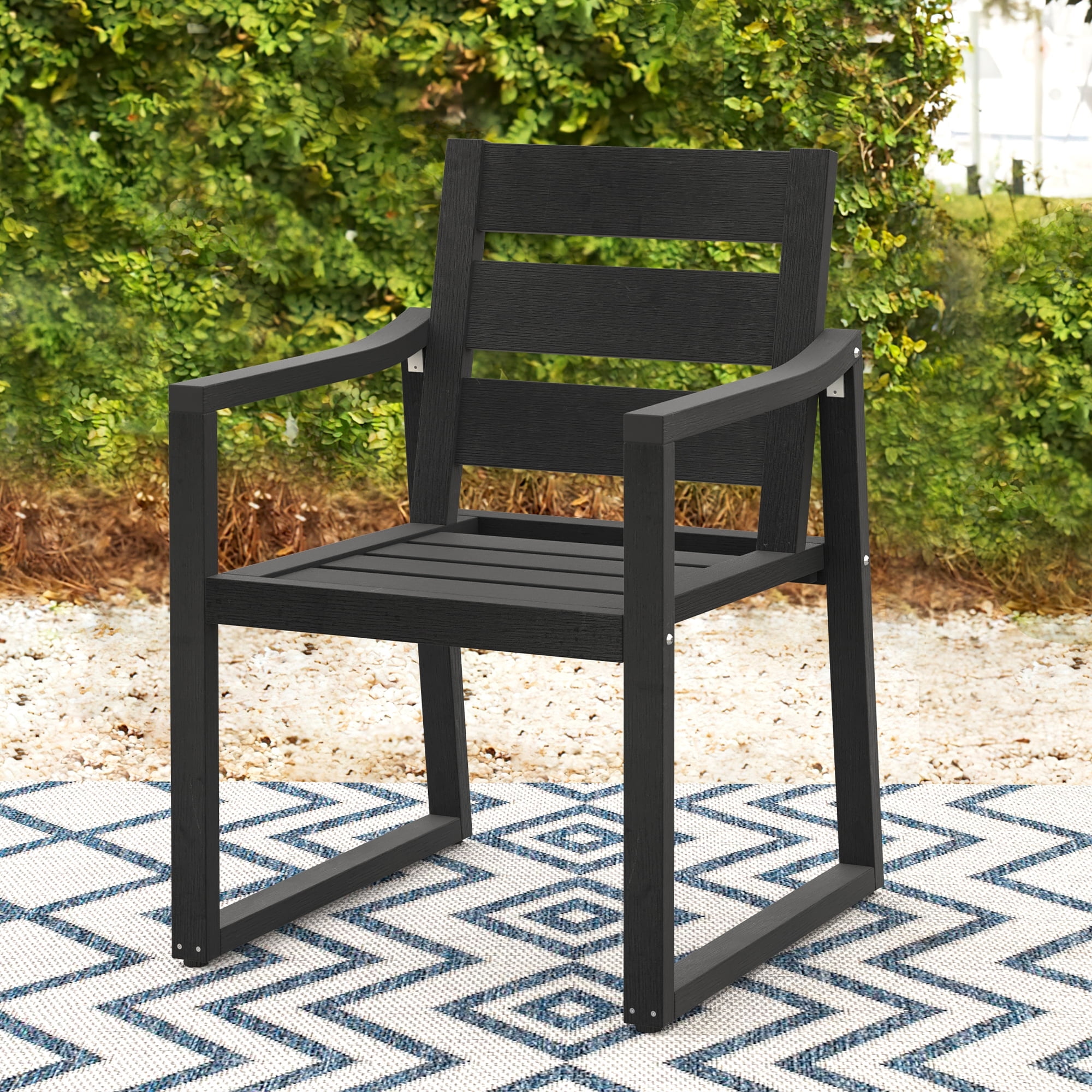Dycanpo Outdoor Dining Chairs, Weather Resistant Patio Chairs with ...