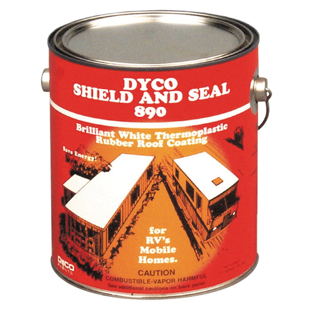 Dyco Paints 890-1 1 Gallon RV & Mobile Home Roof Coating - Walmart.com