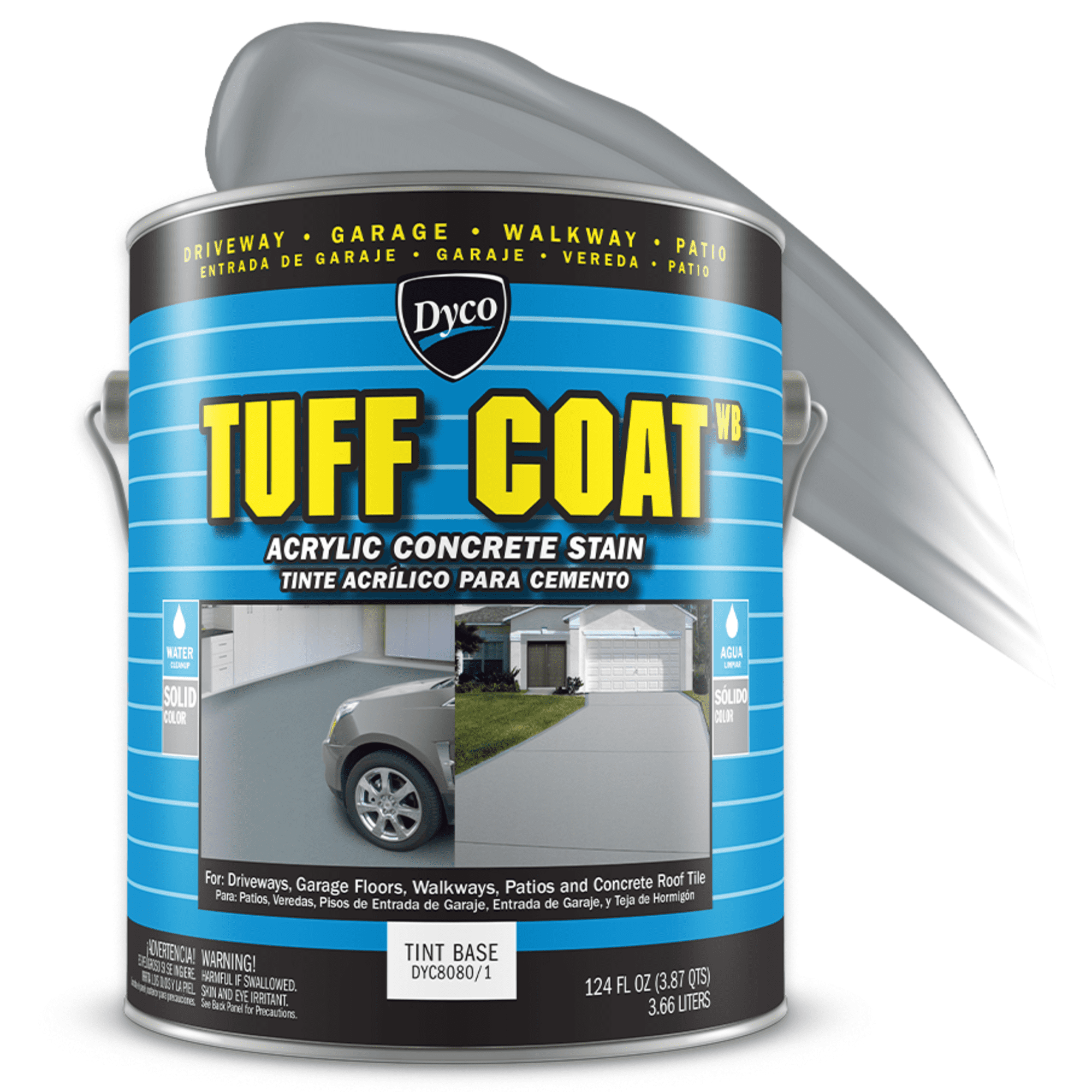 Dyco TUFF COAT Acrylic Concrete Stain and Enamel Paint - Walmart.com