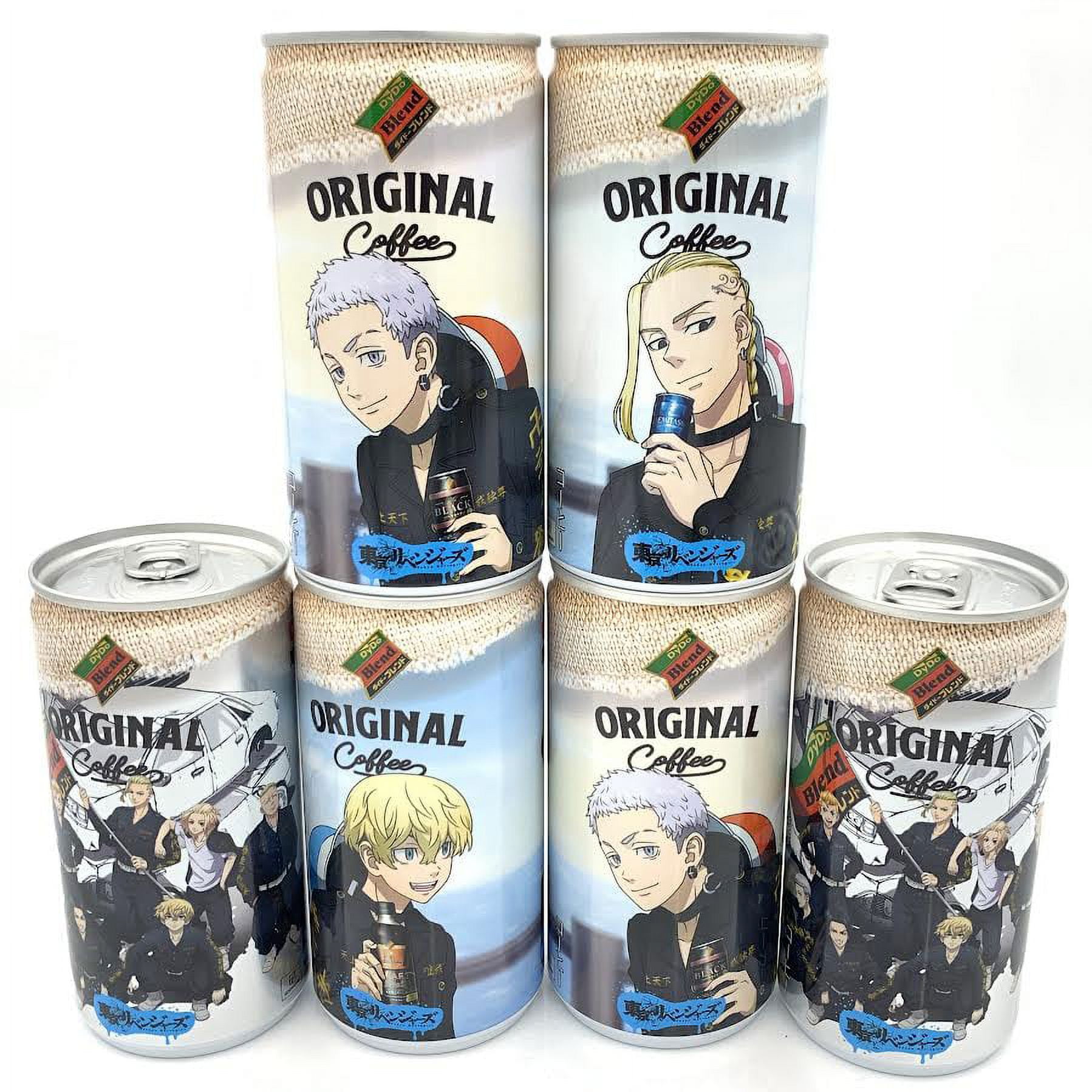 Dydo X Original Blend Coffee 185gX6pack東京復仇者聯盟原味混合咖啡 - Walmart.com