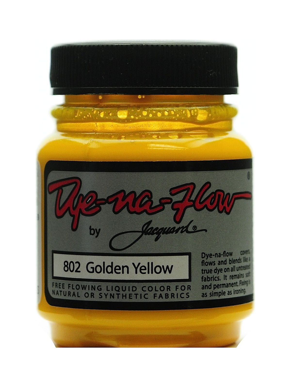 Dye-Na-Flow Fabric Colors golden yellow, 2 1/4 oz., 802 (pack of 4 ...