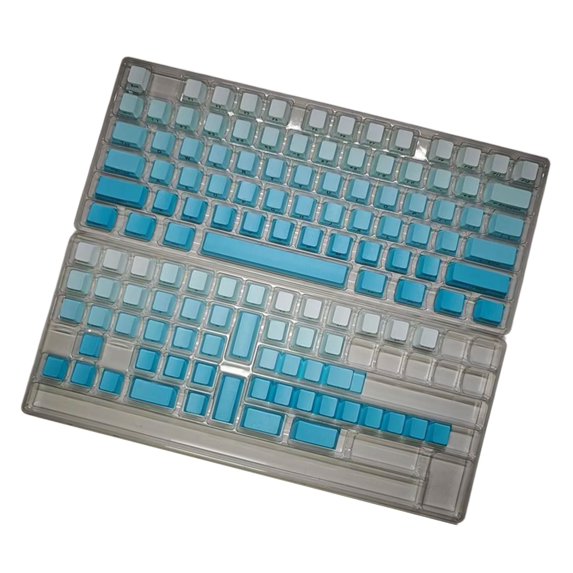 Dye Sublimation Gradients Keycaps Top/Side Engraveds PBT 125Keys ...