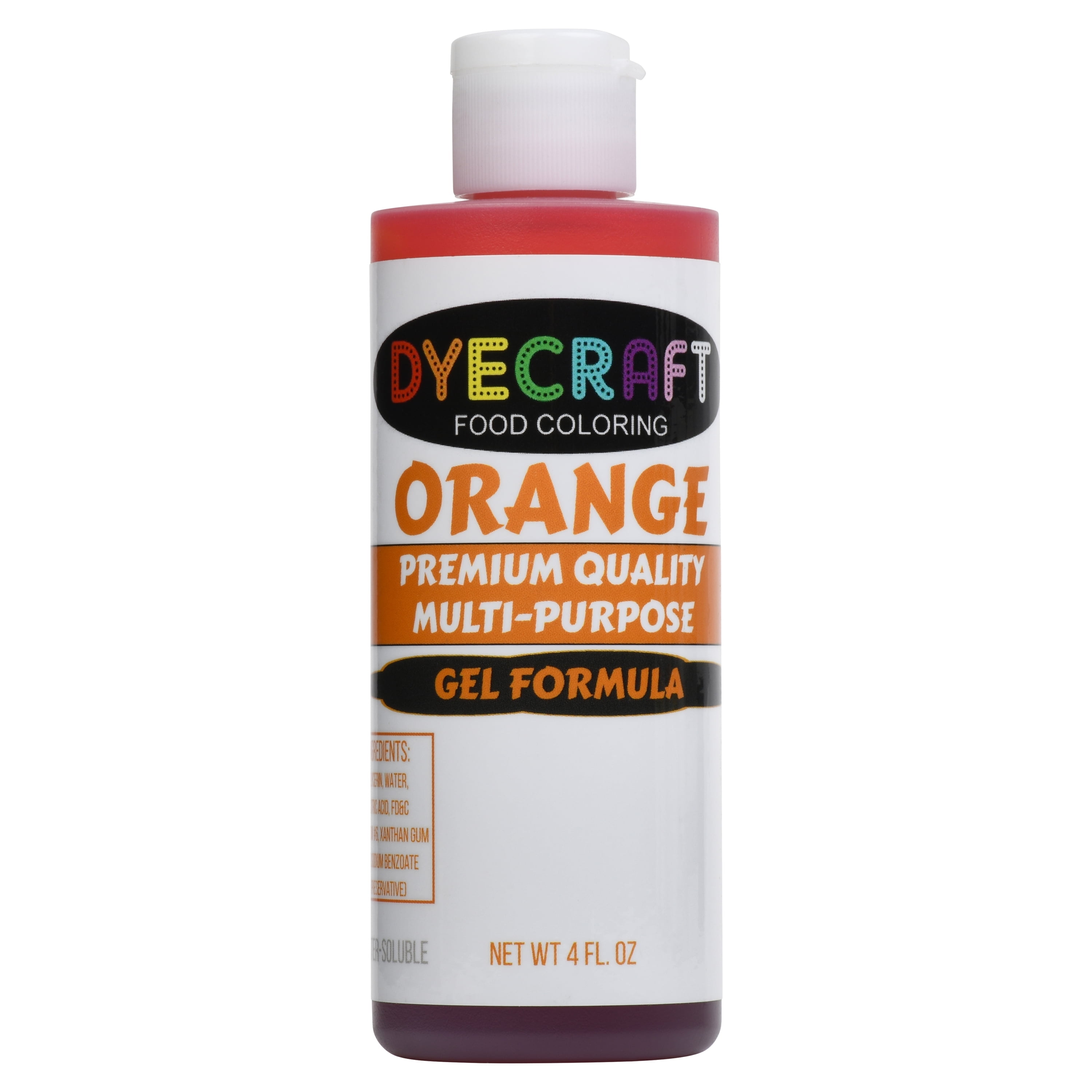 DyeCraft Orange Gel Food Coloring - Walmart.com