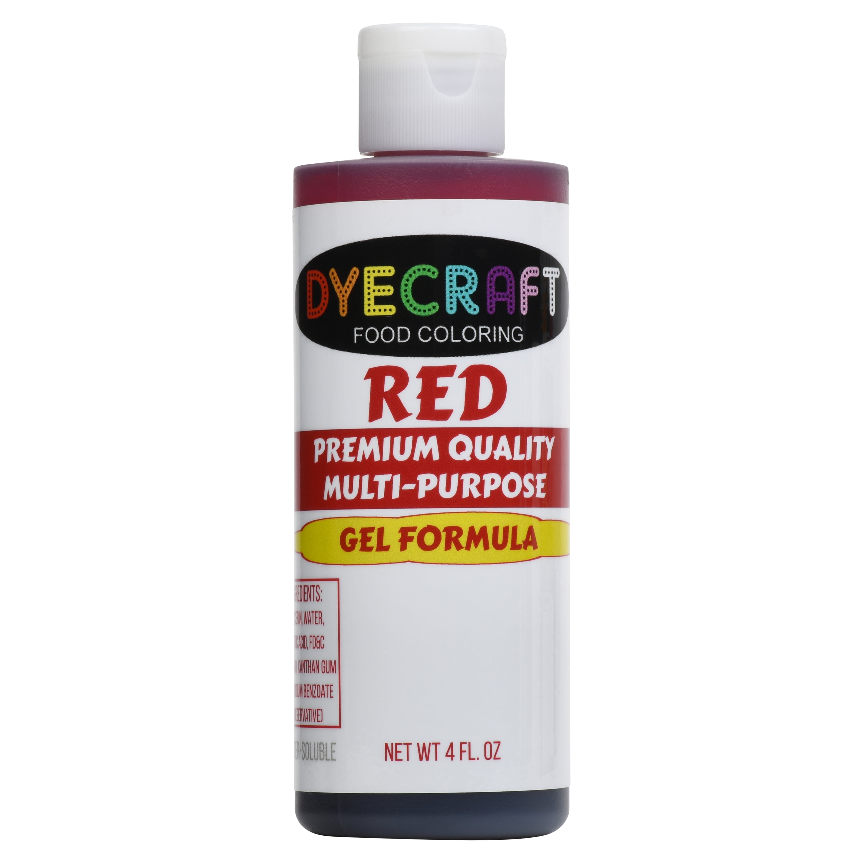 DyeCraft Red Gel Food Coloring - Walmart.com