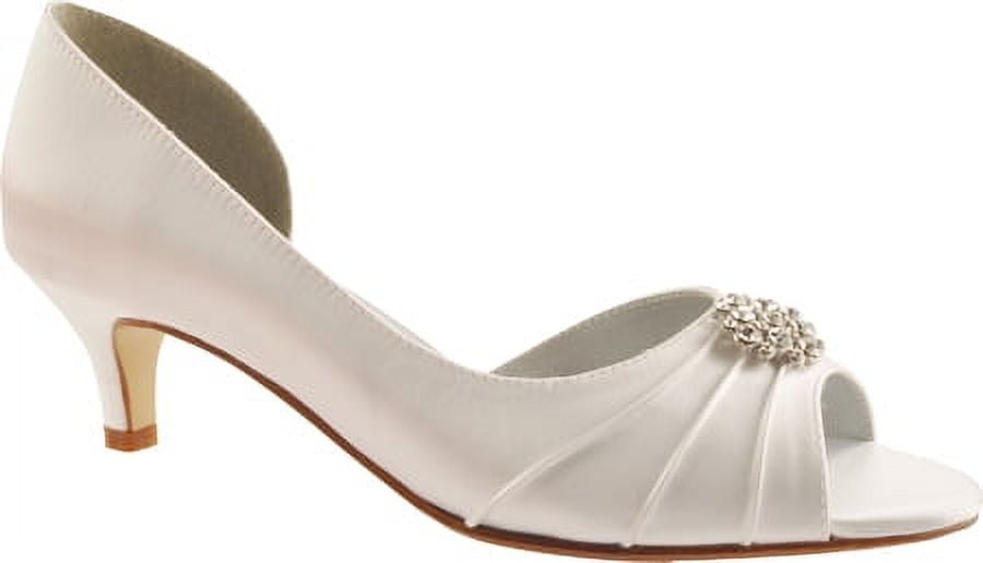 Dyeables Women's Kim Peep-Toe Pump - Walmart.com