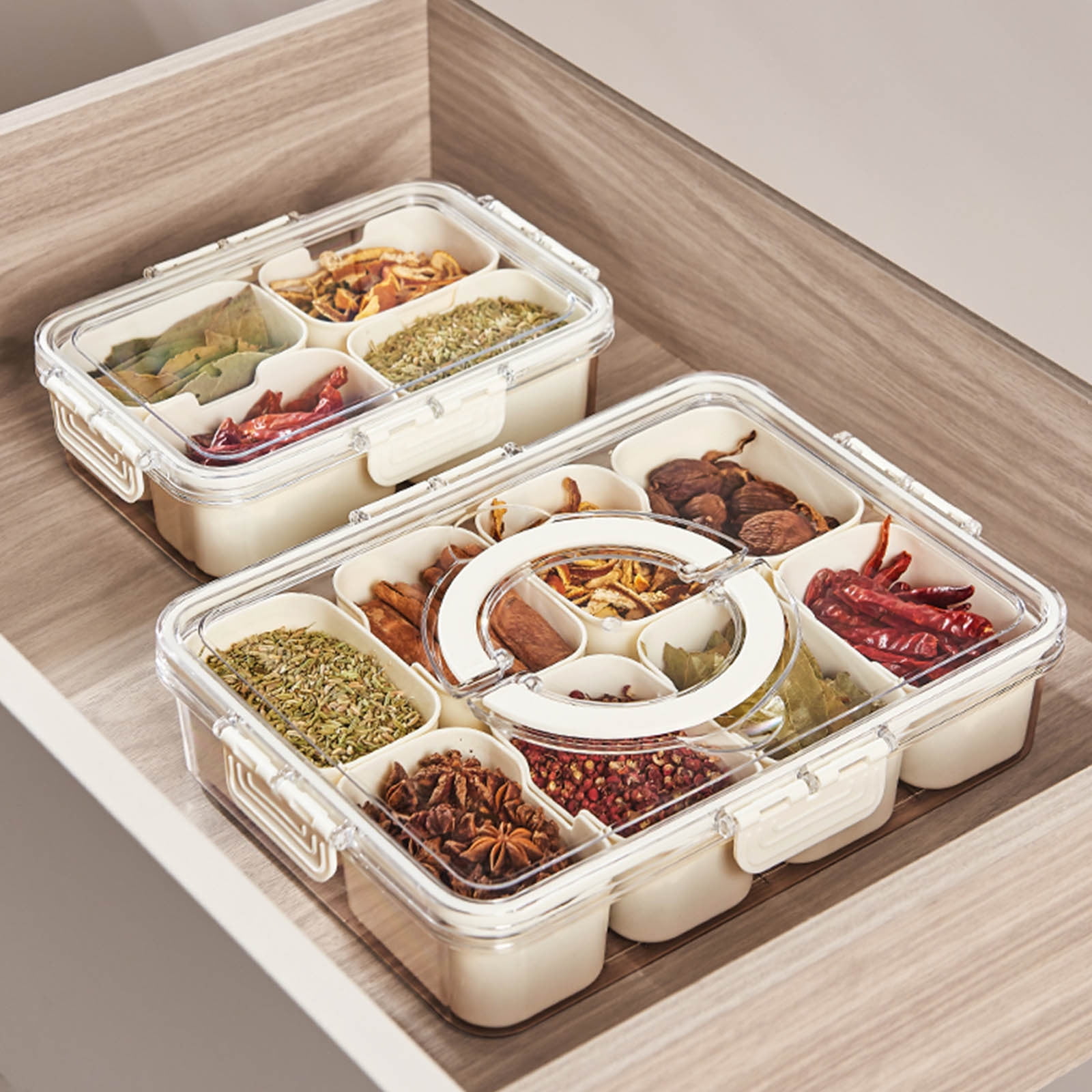 Dyegold Stackable Snack Box, Portable Charcuterie Container for Candy ...