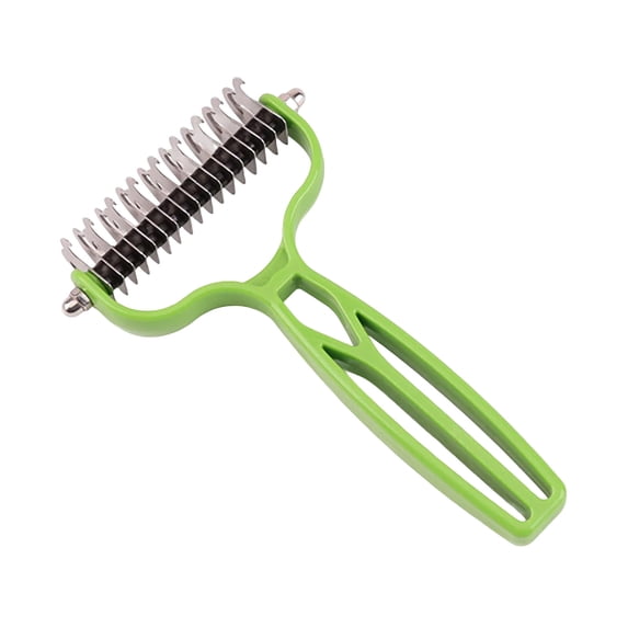 Dyegold Double Sided Pet Dematting Comb Dog Cat Undercoat Rake Grooming ...
