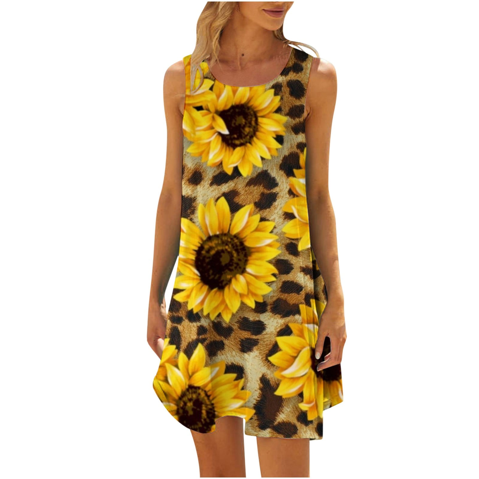 Dyegold Sundresses for Women Casual Summer - Boho Dress for Women ...